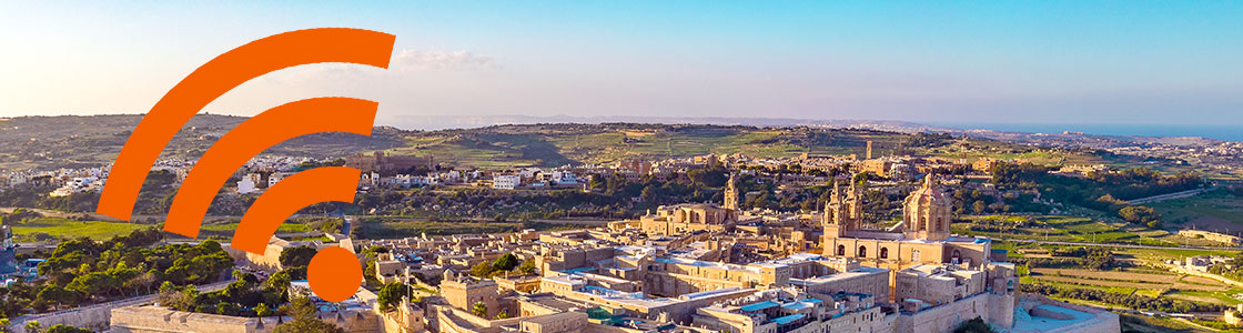 Internet connectivity, Wi-Fi and mobile telephony in Malta